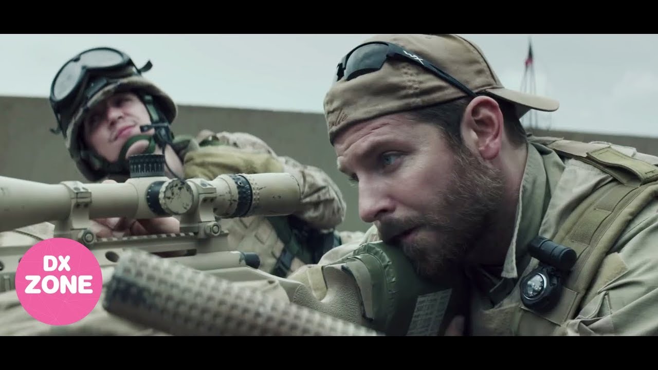 American Sniper Action Clip-Dx Zone - YouTube