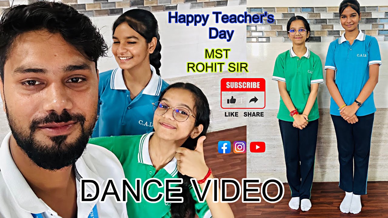 Shukriya | Happy Teacher Day | MST Rohit Sir #video #viral #dancer # ...