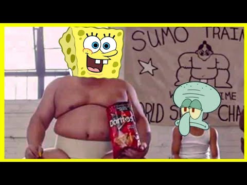 I Want SpongeBob Song - Sumo Doritos AD Comercial Meme #1 - YouTube