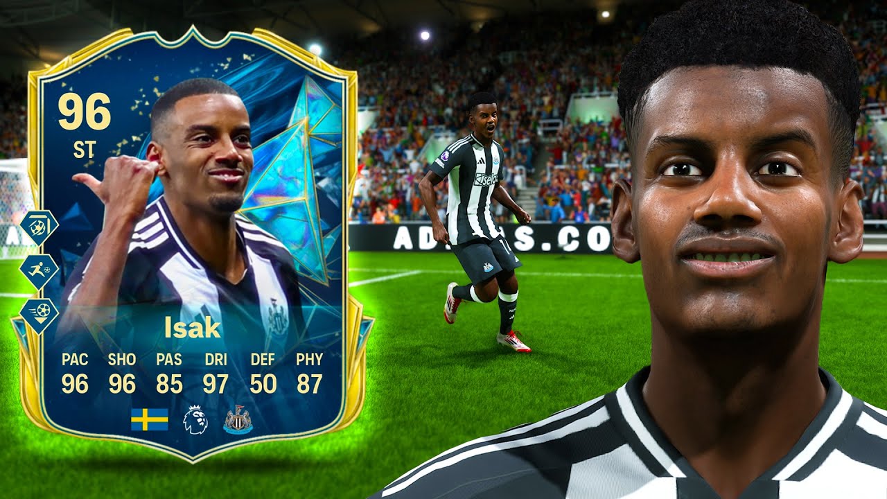 WHAT IS THIS CARD?! 🤯 96 TOTS Isak FC 25 Player Review - YouTube