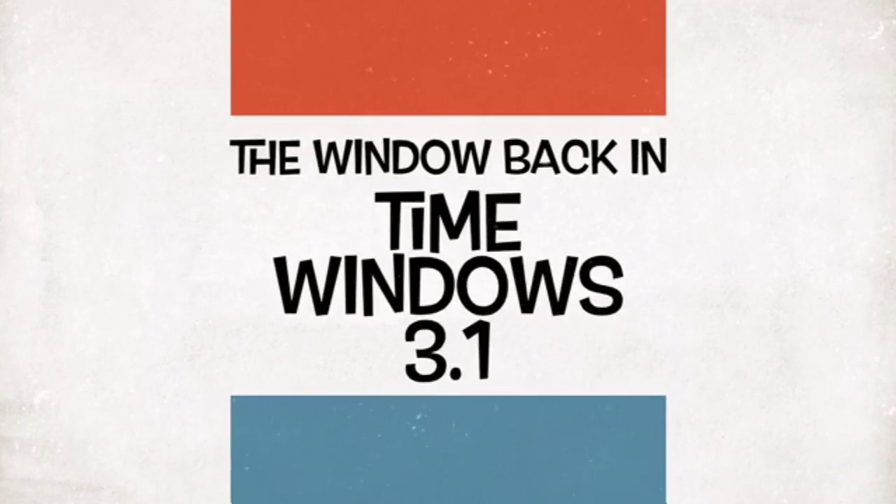 The Window Back In Time | Windows 3.1 On Tooplaynator | Trailer - YouTube