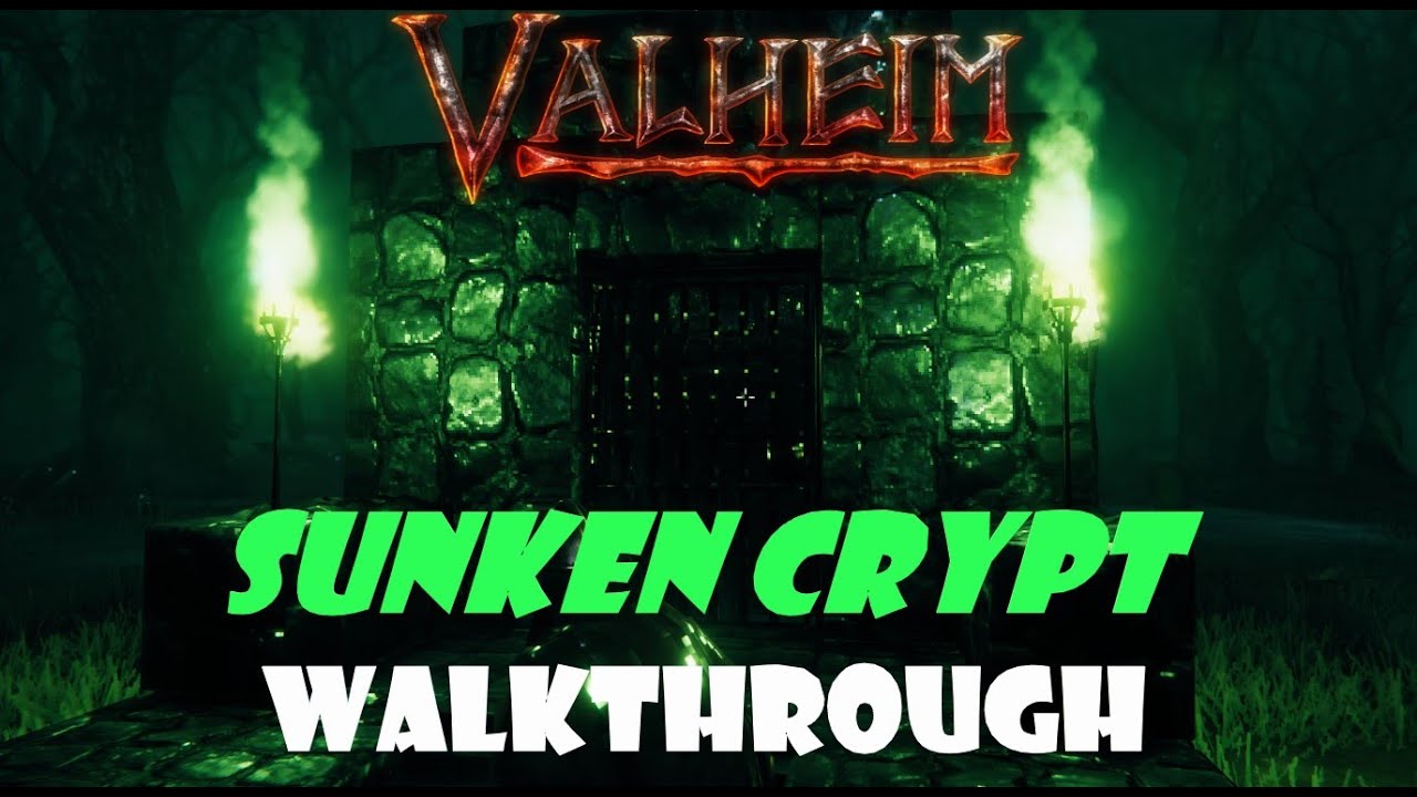 Valheim: Sunken Crypt Walkthrough - YouTube