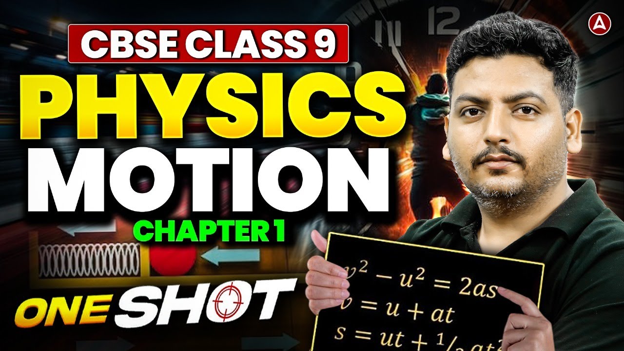 Motion Complete Chapter | Class 9 Physics Chapter 1 One shot | By ...