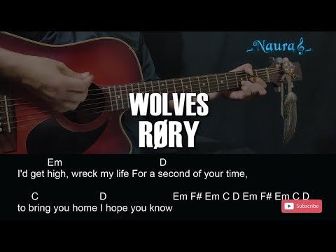 RØRY - WOLVES Guitar Chords Lyrics - YouTube
