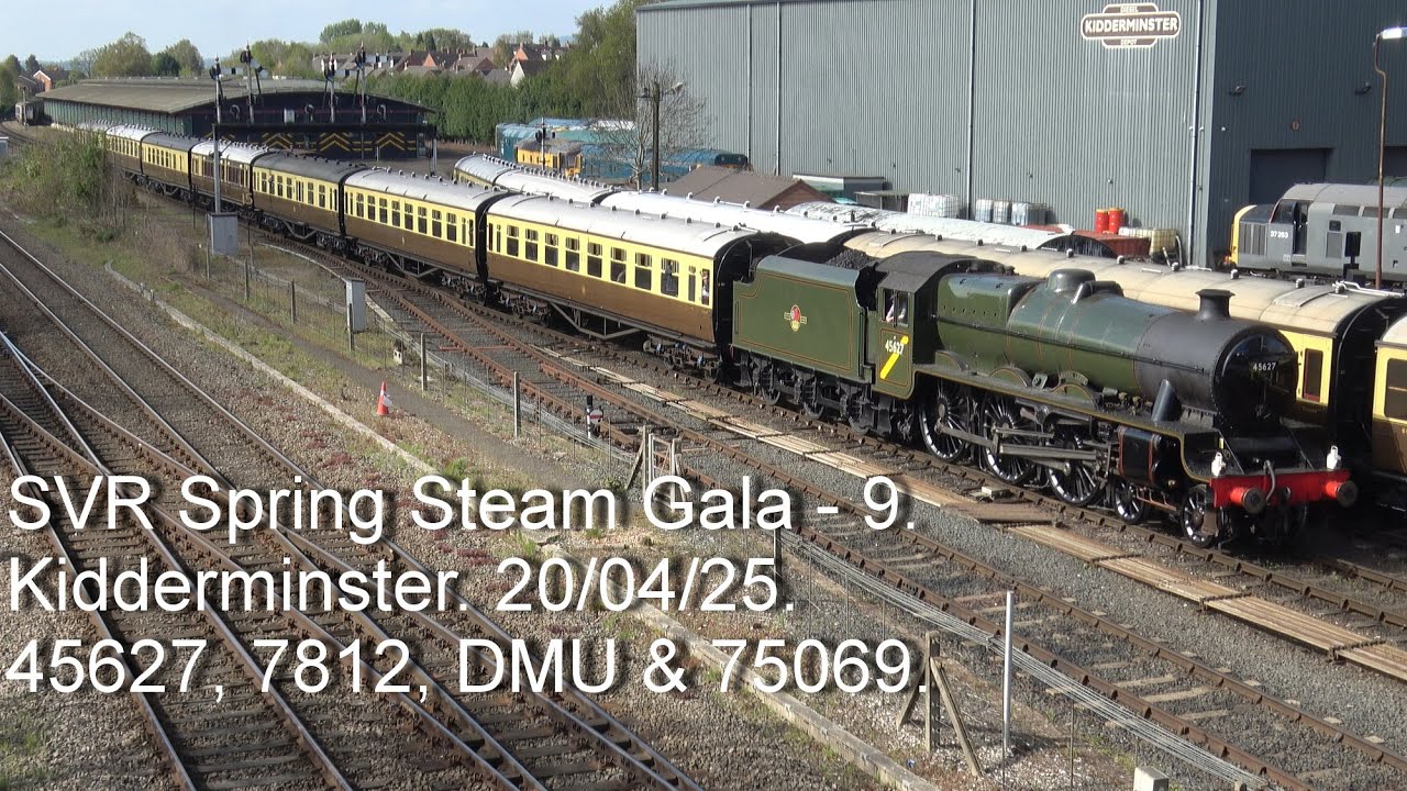 45627(45699), 7812, DMU & 75069. SVR Spring Steam Gala -9 ...