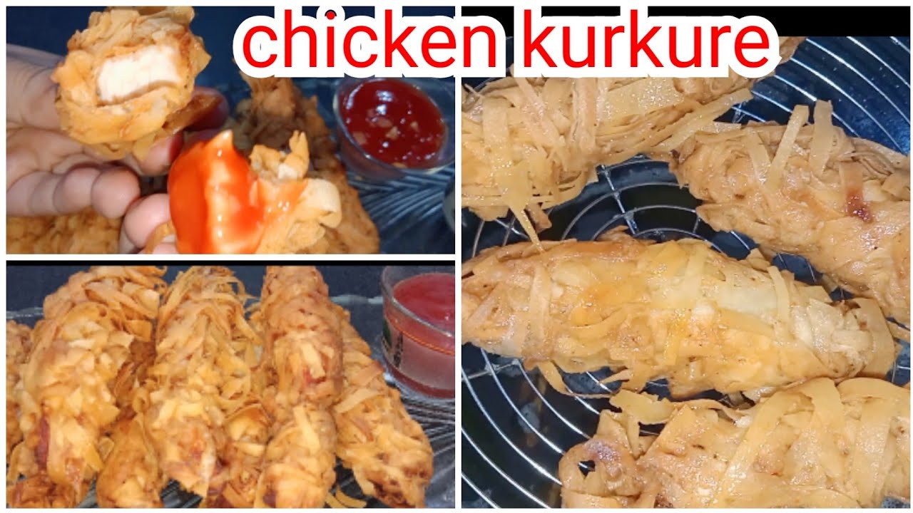 Chicken Kurkure ||easy and quick recipe at home || - YouTube