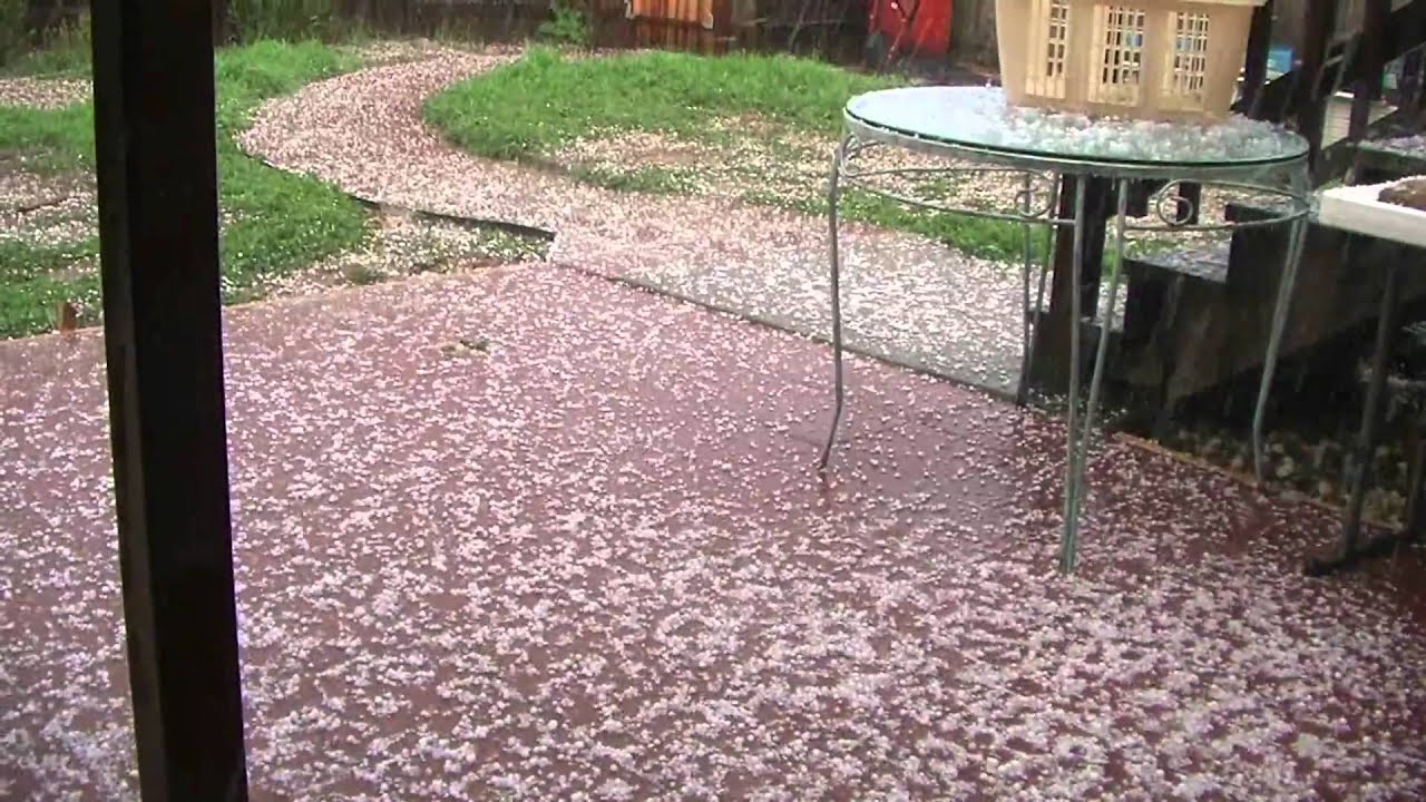 Great Hail Storm (March 23, 2011) - YouTube