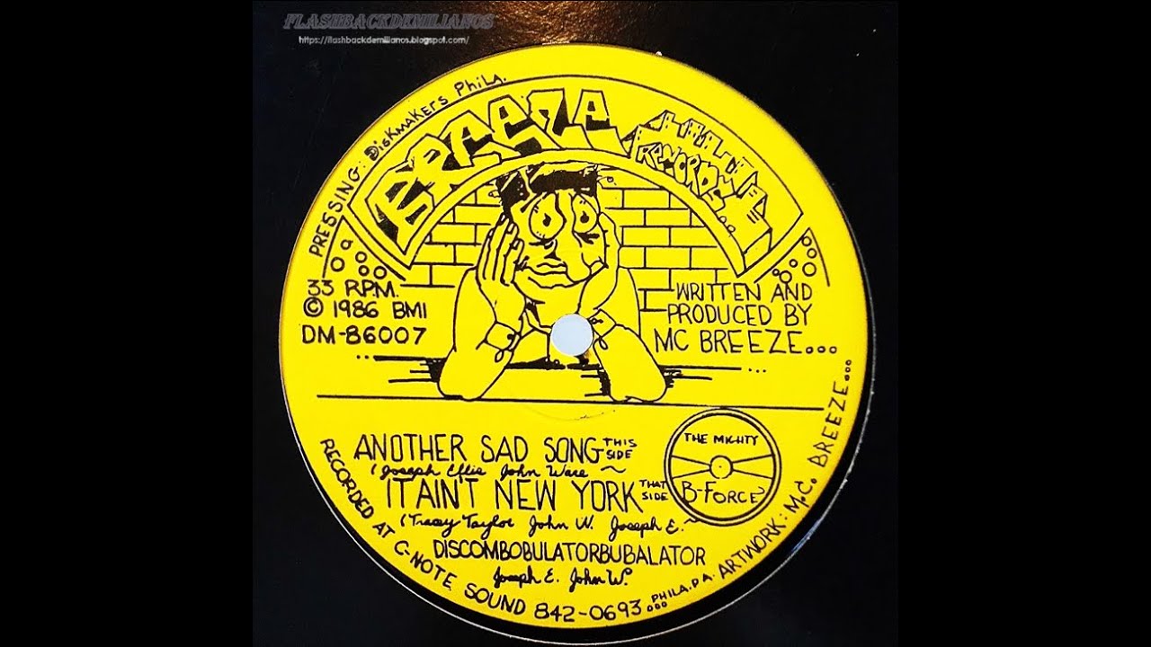 The Singing MC Breeze & Hand Master Flash - Another Sad Song-Mastered ...