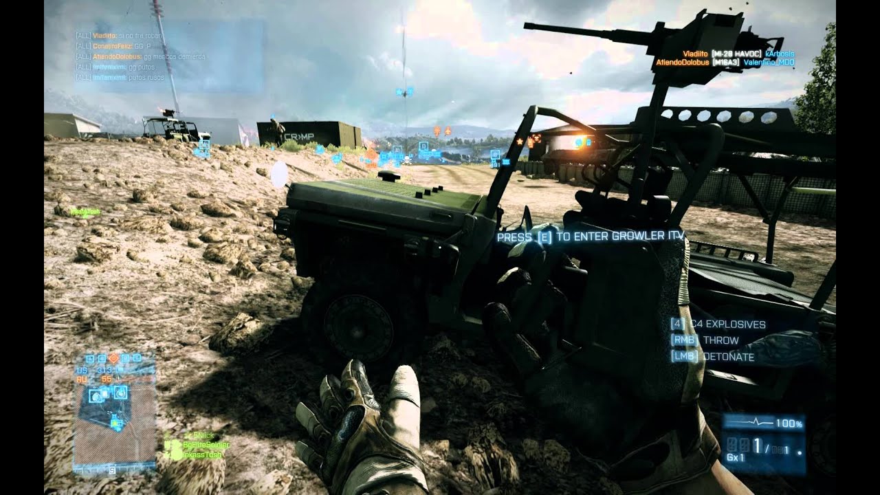 Battlefield 3 "ULTRA" on GTX 470 1280 mb GDDR5 AMD phenom ii x4 965 3.4 ...