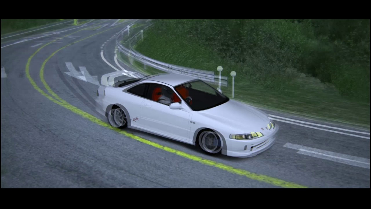 Acura Integra Type-R: Akina downhill run Drift/Grip (Assetto corsa ...