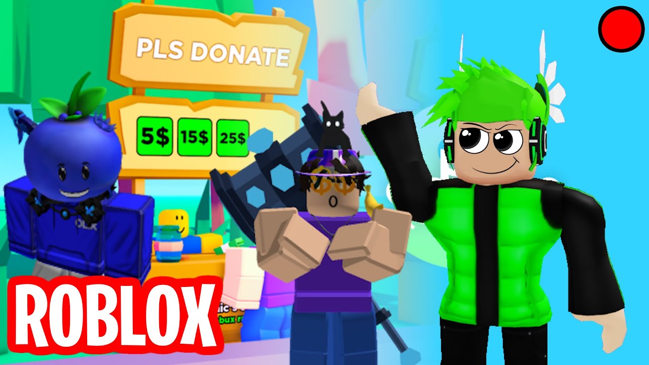 🔴 DONATION MADNESS W/ HAZEM AND OLIX!!! | Roblox Pls Donate Live - YouTube