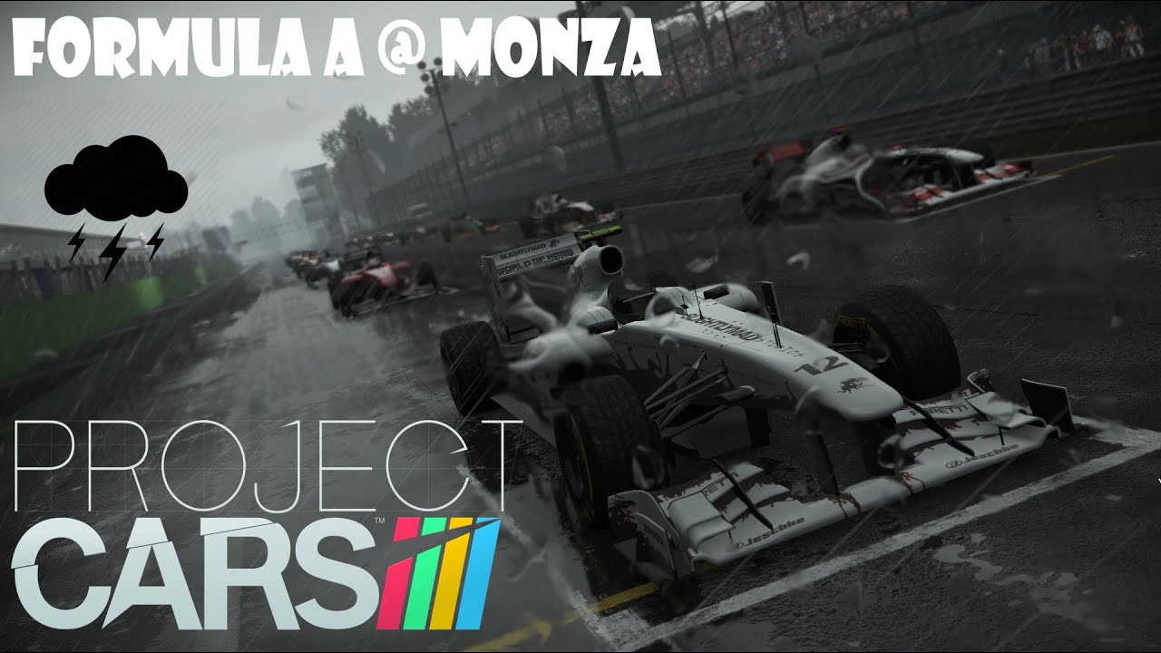 Project CARS - Formula A (Thunderstorm) @ Autodromo di Monza 60FPS ...