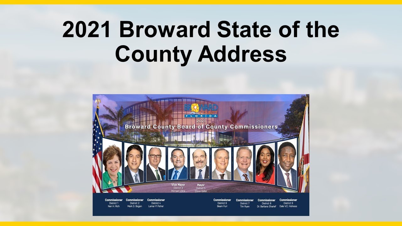 2021 State of the County Address - YouTube