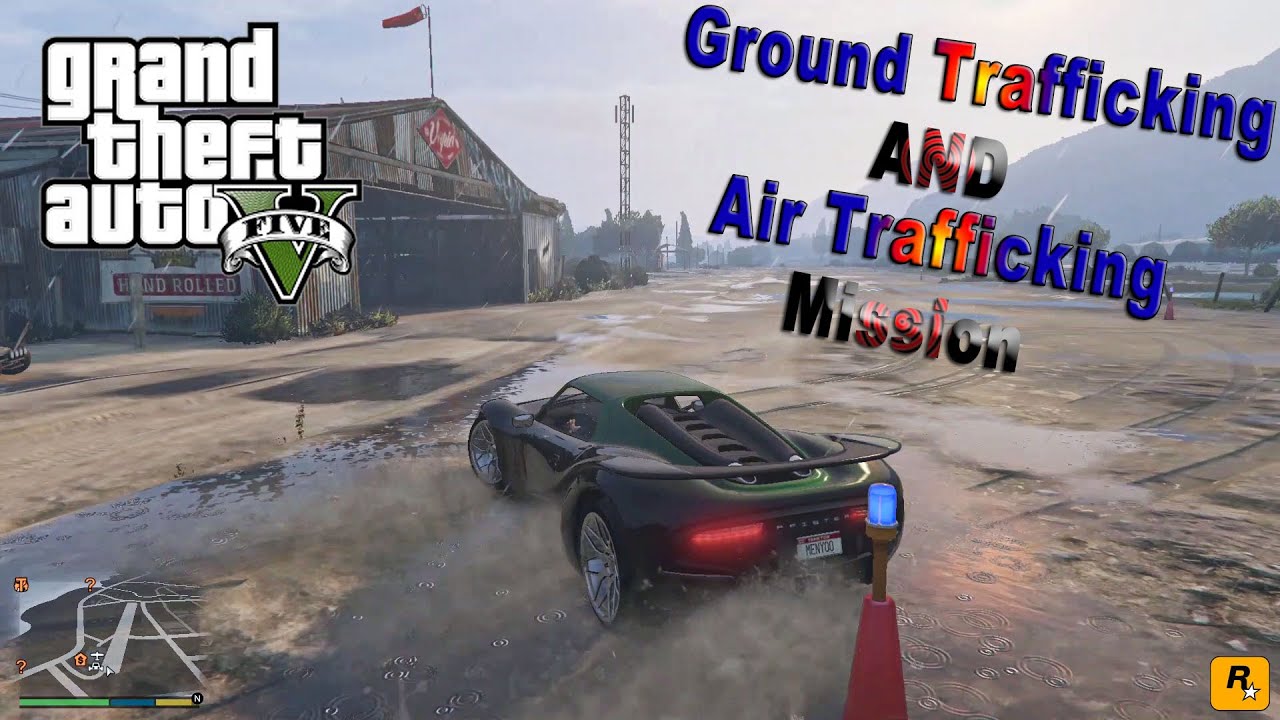 GROUND AND AIR TRAFFICKING MISSION || GTA V || GAMEPLAY (2020) - YouTube