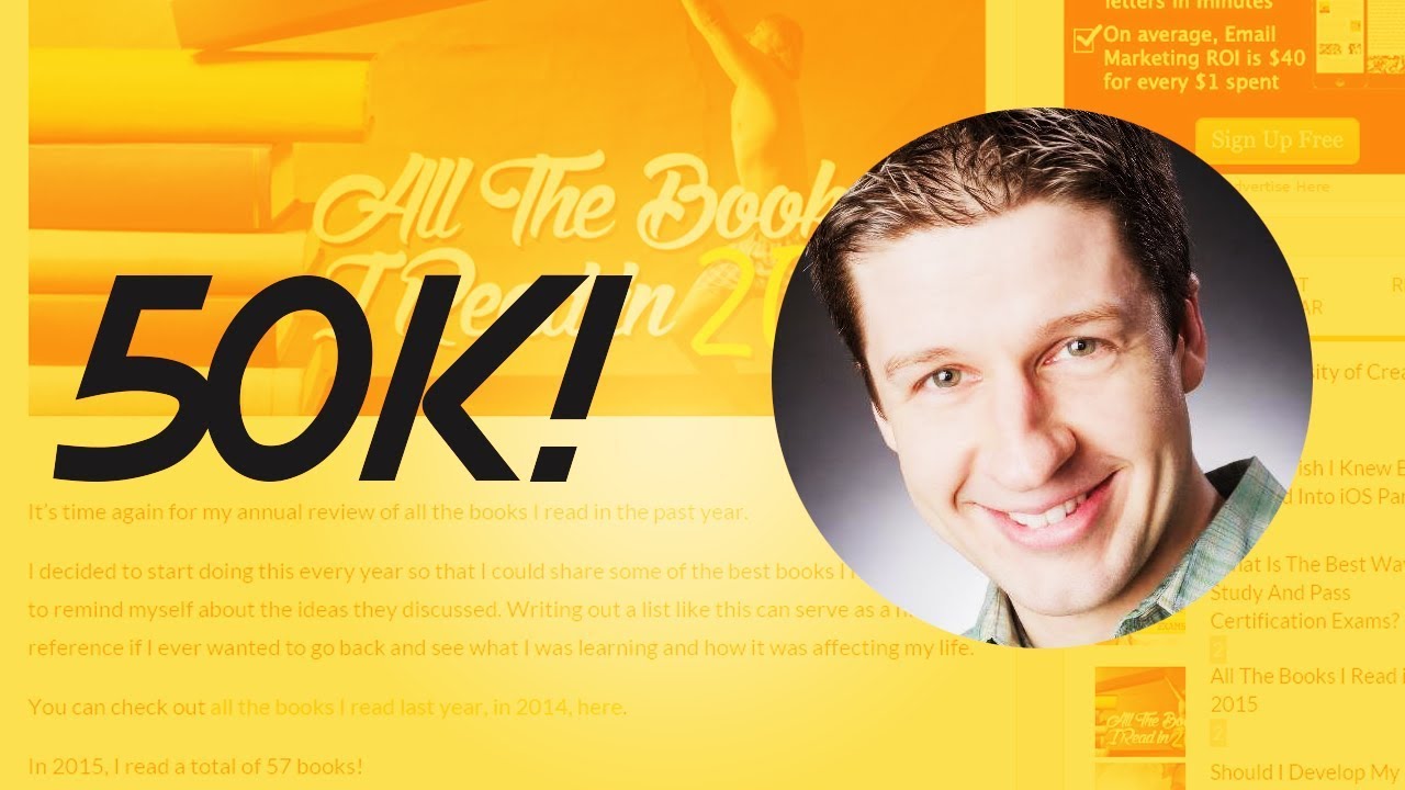 Josh Earl: The Guy Who "Brought Me 50k" - YouTube