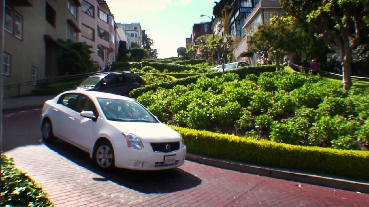 San Francisco - Lombard Street, the Crookedest Street in the World ...