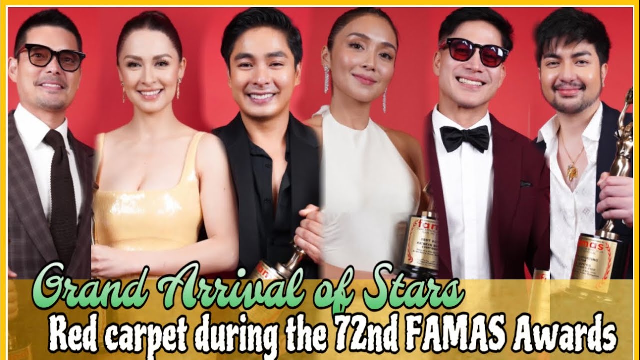 Grand Arrival of Stars-72nd Famas Awards - YouTube