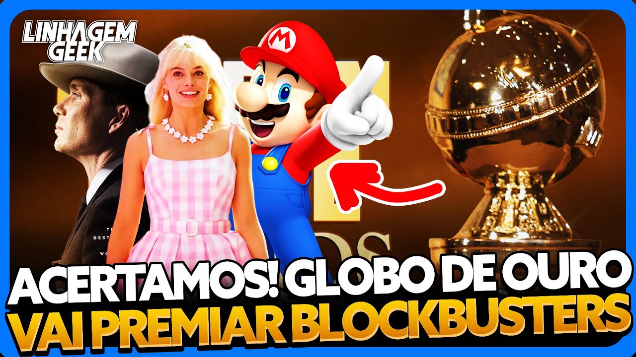 SUCESSO! O GLOBO DE OURO SEGUIU AS DICAS DA LINHAGEM GEEK! - YouTube
