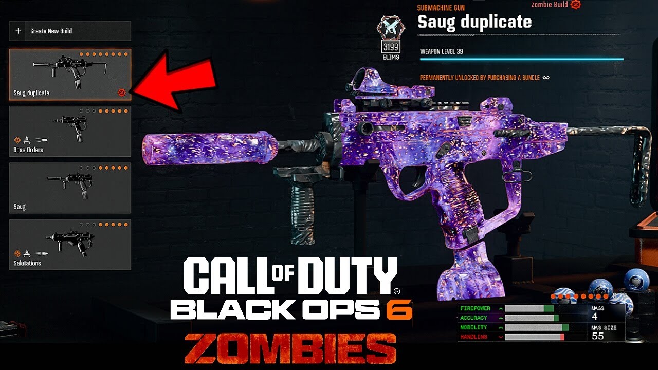 How To Set Zombie Builds For Wall Buys & Mystery Box Weapons In Black Ops 6 Zombies - YouTube