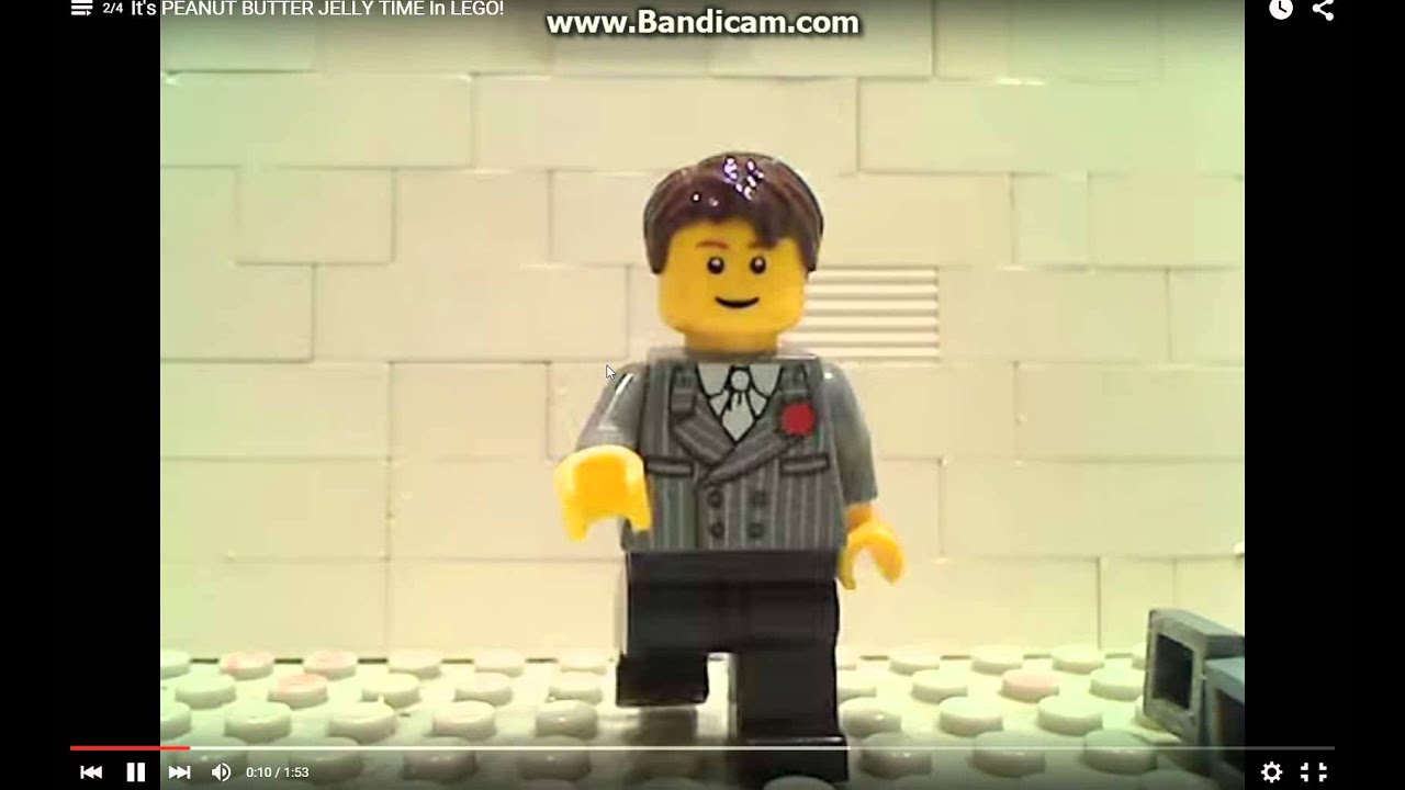 penut butter jelly time in lego - YouTube