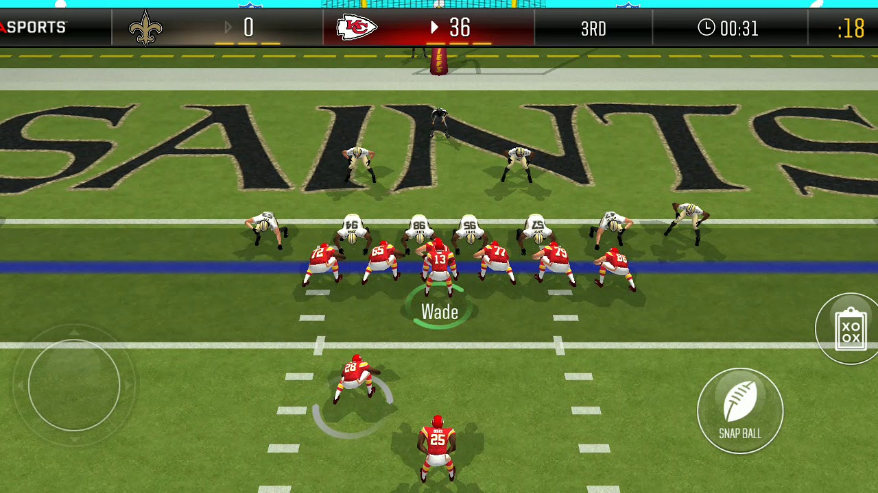 Madden mobile 18 Superbowl gameplay+rewards - YouTube