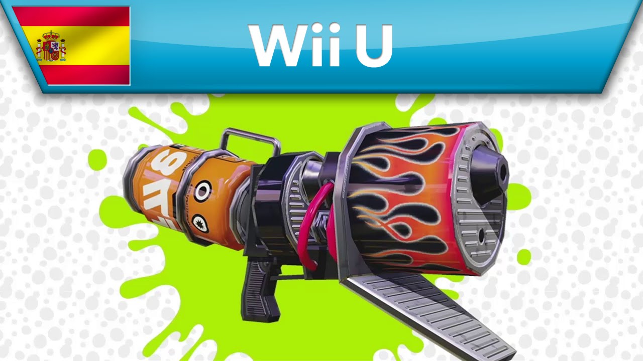 Splatoon - Análisis de armas: Devastador (Wii U) - YouTube