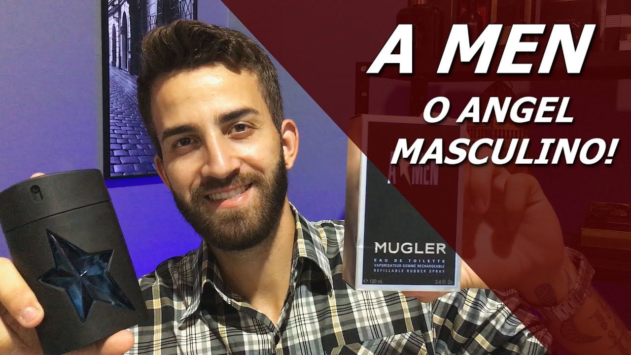 PERFUME A MEN MUGLER (ANGEL MASCULINO) O REI DOS GOURMANDS! - YouTube