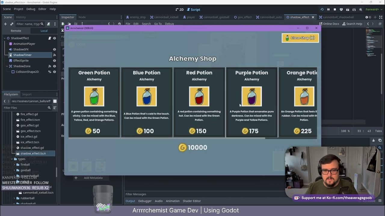 Ep. 16 | Dev Log: Arrrrchemist - Bug squashing and new floating combat text! - YouTube