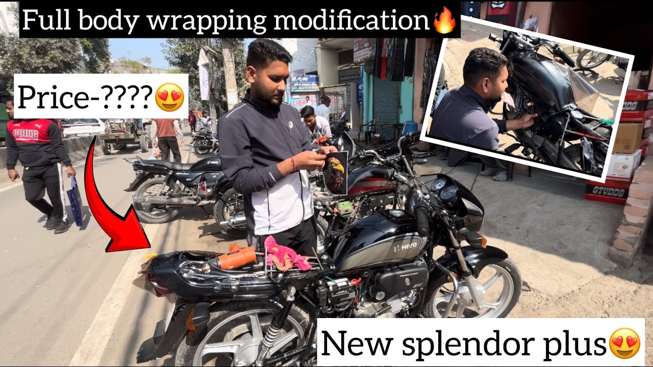 New splendor plus modification🔥🔥… - YouTube