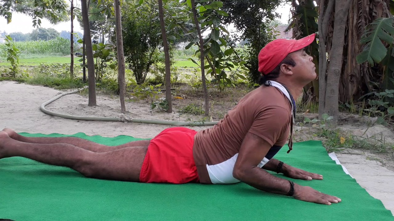 Peeth Dard merudand cervical Spondylitis me labhdayak, bhujangasana ...