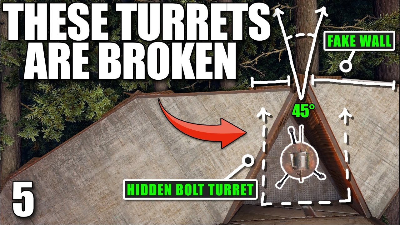 STRESS TESTING MY HIDDEN TURRET PODS AGAINST A CLAN | Solo Rust - YouTube