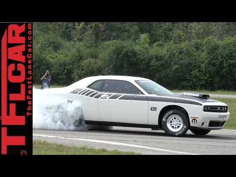 The Burnout Machine: New Supercharged Dodge Challenger MOPAR Drag Pack ...