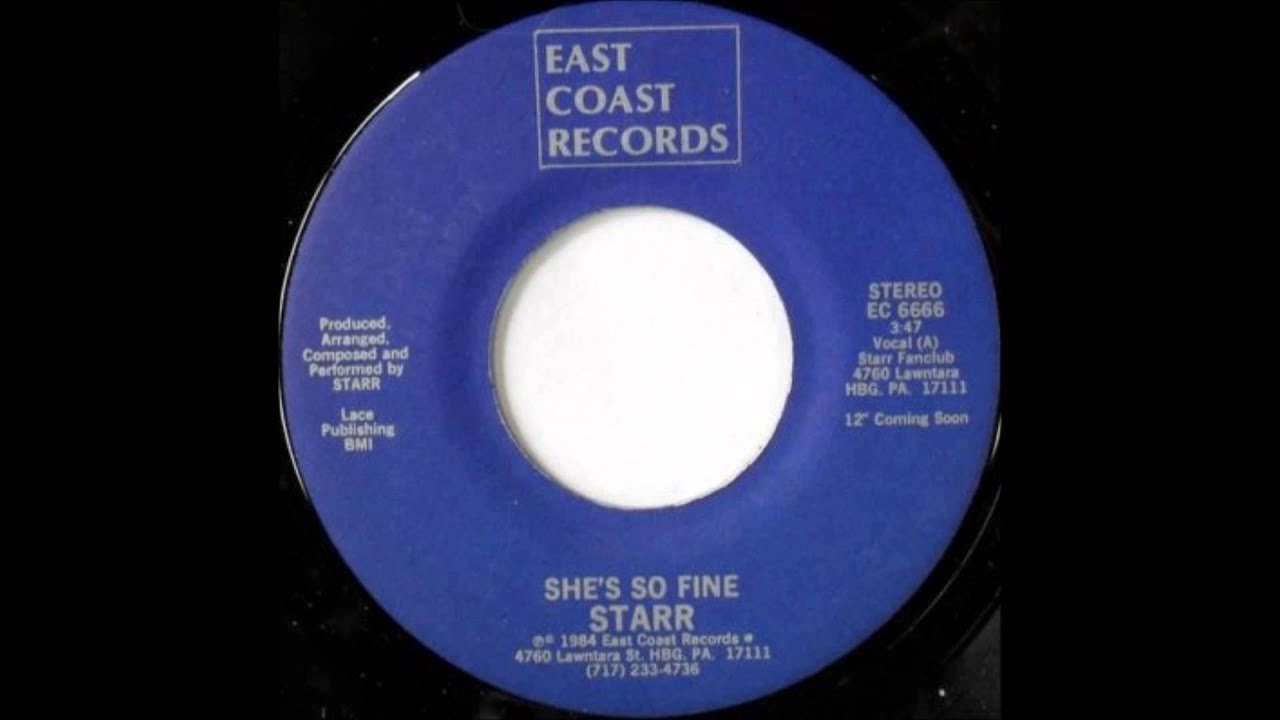 Starr - She's so fine - YouTube