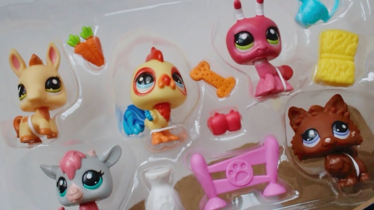 Unboxing Littest pet shop Farm Besties G7! - YouTube