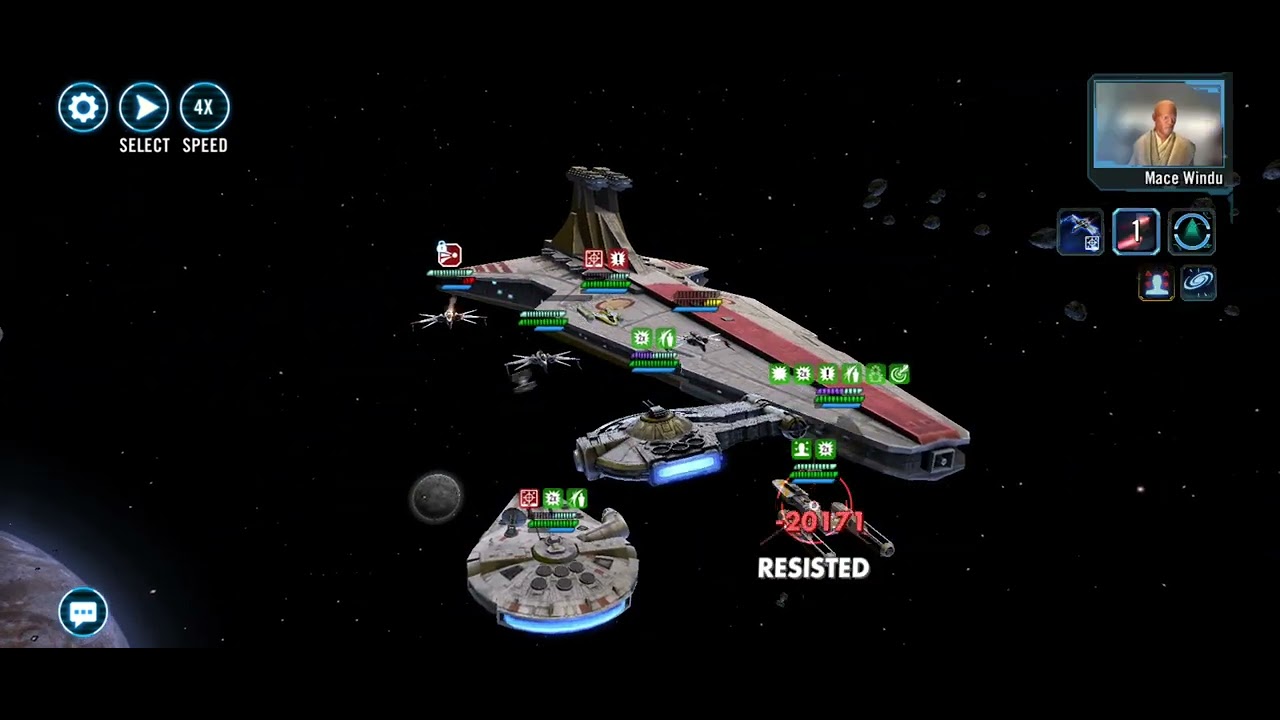 Swgoh ROTE Courscant, Fleet CM, Home One - YouTube