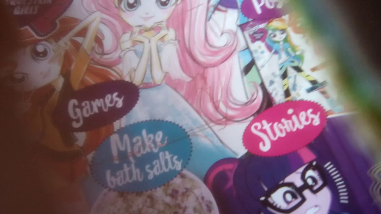 Mlp eg Magazine part one (read description) - YouTube