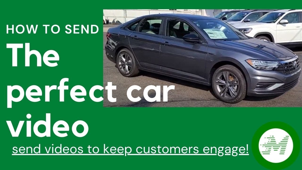 How to send car videos to your customers! - YouTube