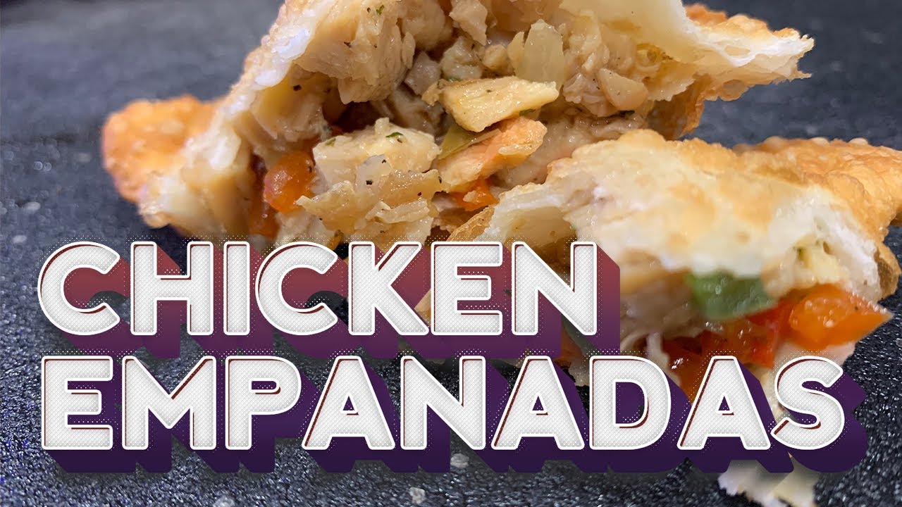 Mini Chicken Empanadas | Easy Quarantine Snacks - YouTube