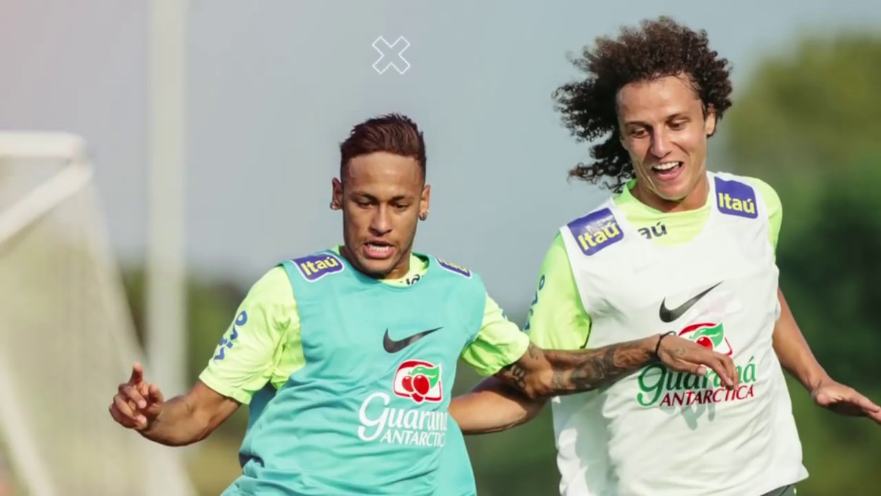 David Luiz Y Neymar Bailando