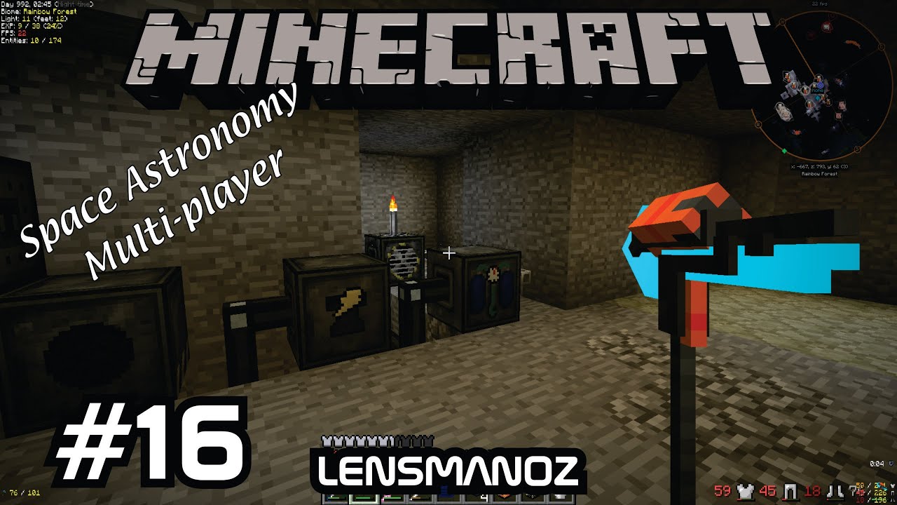 Minecraft - Space Astronomy MP - Ep 16 - Galacticraft Quests - YouTube