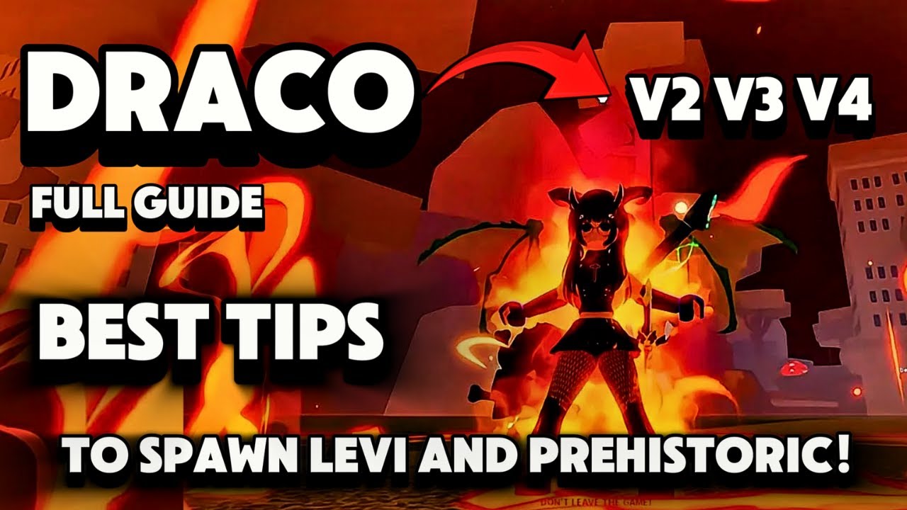 Draco V4 Full Guide! Fastest Way to Complete the Draco Trial | Tips to ...