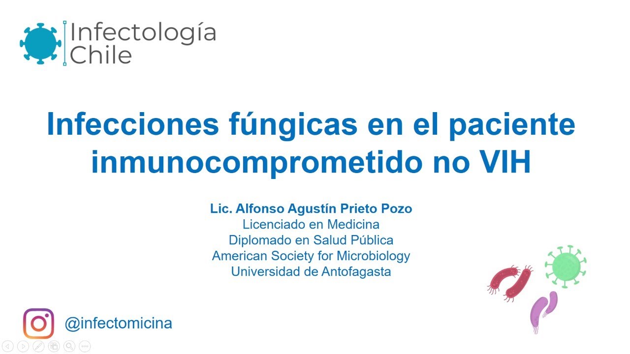 Infecciones fúngicas en el paciente inmunocomprometido - YouTube