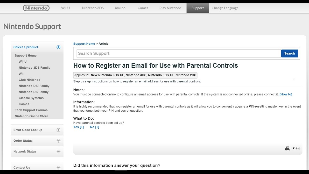 quitar control parental 10 digitos 3ds-2ds - YouTube