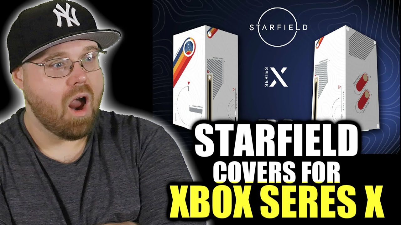 Starfield Official XBOX SERIES X Wrap Looks AWESOME!!!! - YouTube