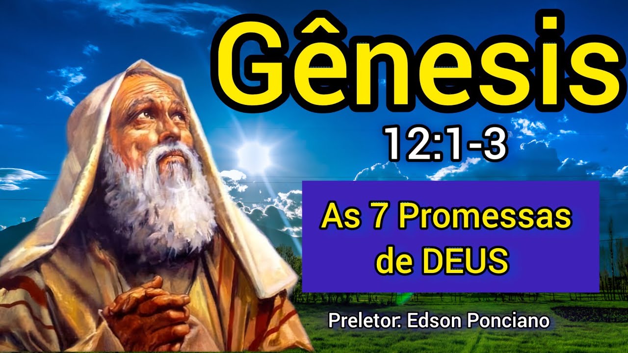 Palavra de Hoje | Gênesis 12:1-3 | Edson Ponciano - YouTube