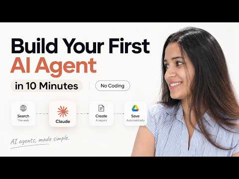 Build Your First AI Agent in 10 Minutes — No Coding