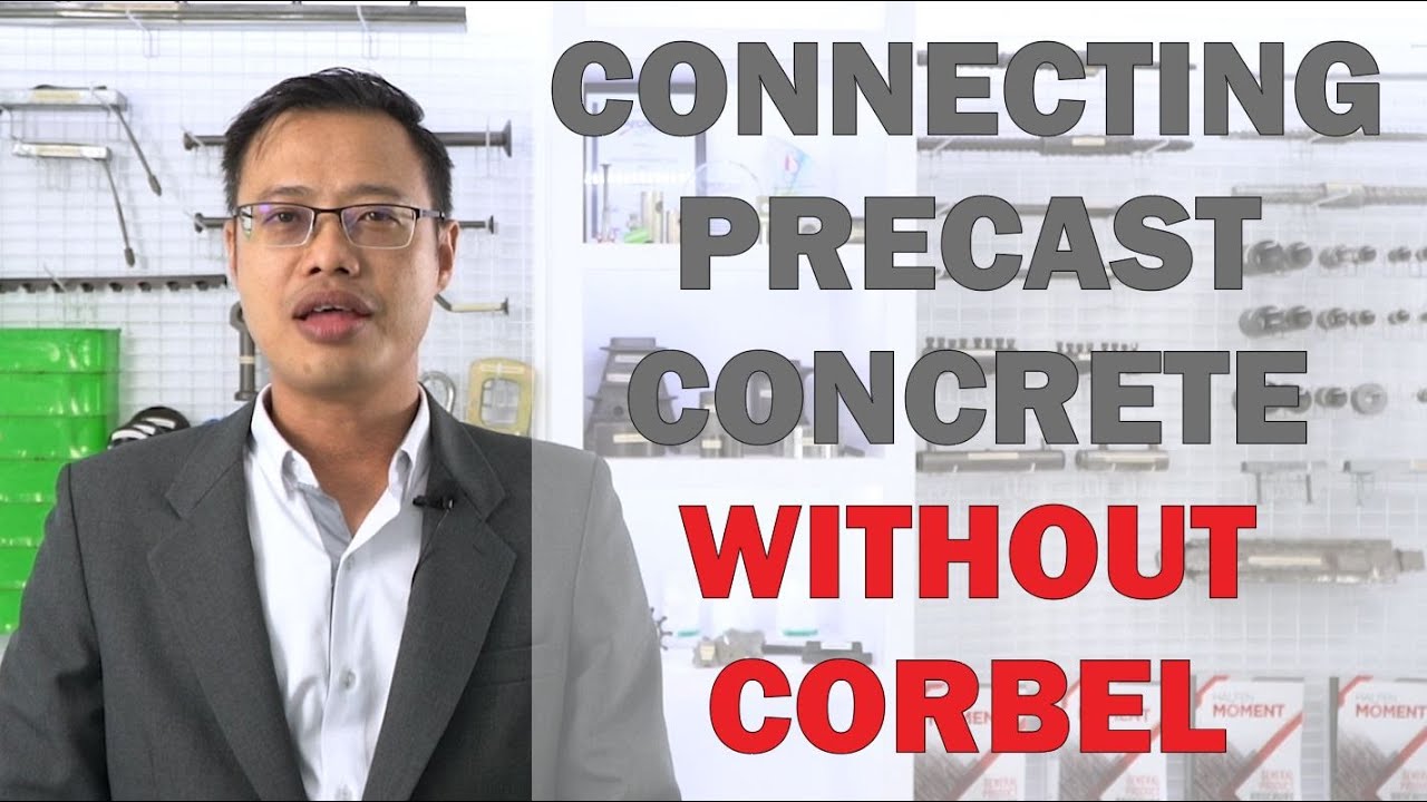 How To Connect Precast Concrete Without Corbels? | MOMENT - YouTube