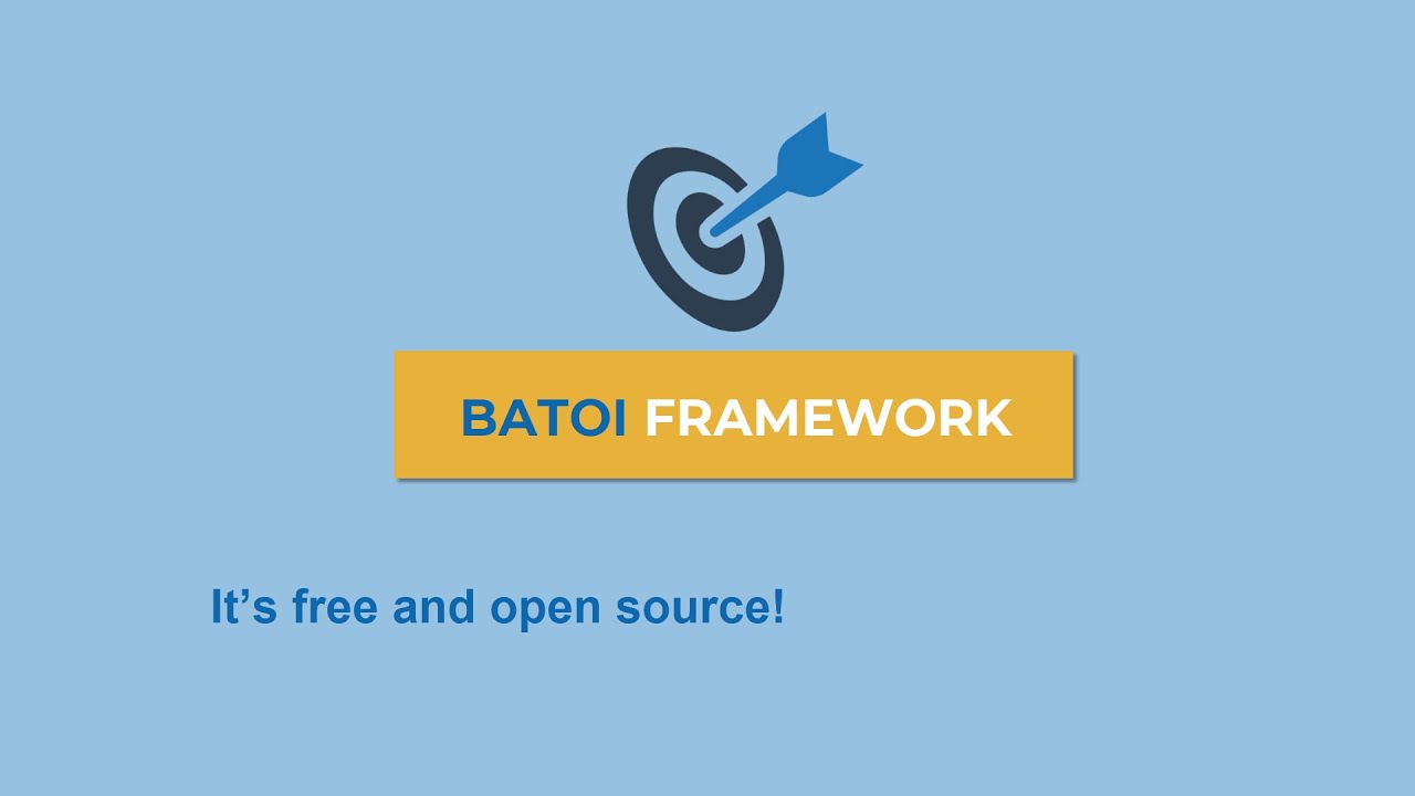 Introduction to Batoi Open Source Application Framework - YouTube