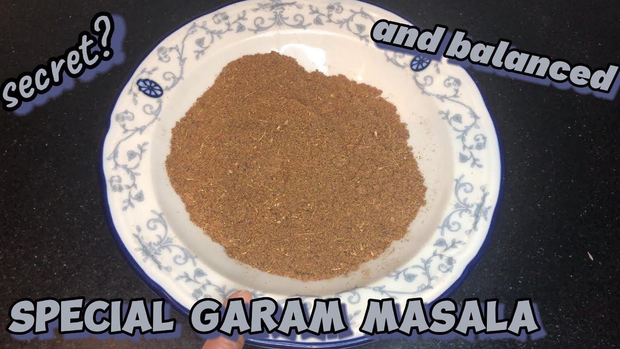 Weekend Kitchens secret Garam Masala - YouTube