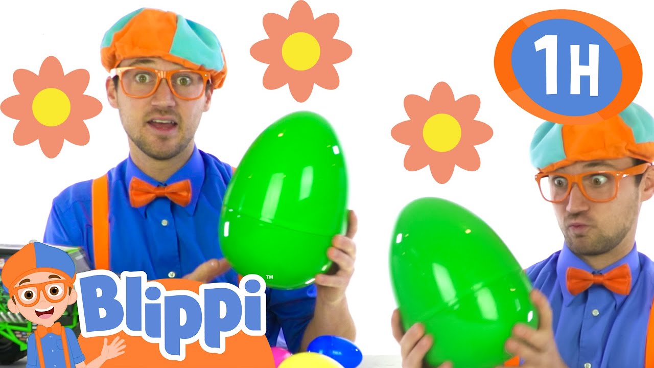 Learn Colors on a Magical Easter Egg Hunt! 🌈🐣 | Blippi | Educational ...